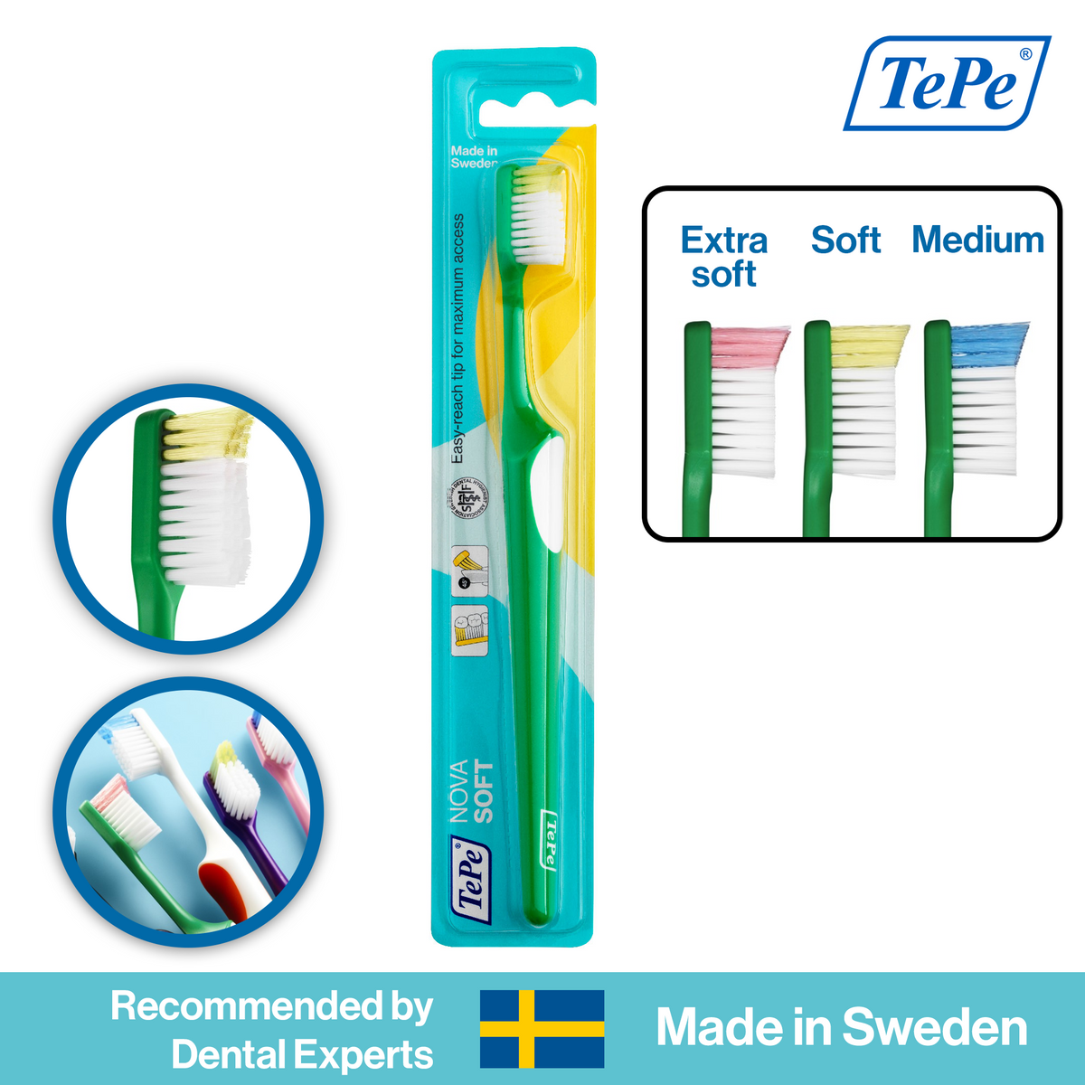 Elevate your oral care with TePe Nova™, the eco-friendly toothbrush ...